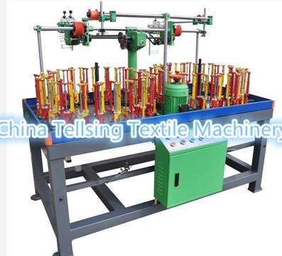 China proveedor elástico de calidad superior de China de la máquina del trenzado de la cuerda tellsing para hacer la correa, la tira, la honda, el cordón, la correa, la banda, la cinta etc. en venta