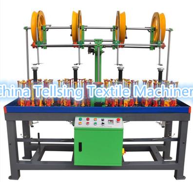 China proveedor elástico de calidad superior de China de la máquina del trenzado de la cuerda tellsing para hacer la correa, la tira, la honda, el cordón, la correa, la banda, la cinta etc. en venta