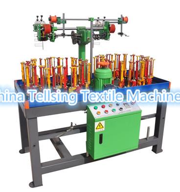 China proveedor elástico de calidad superior de China de la máquina del trenzado de la cuerda tellsing para hacer la correa, la tira, la honda, el cordón, la correa, la banda, la cinta etc. en venta