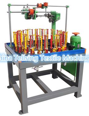 China proveedor elástico de calidad superior de China de la máquina del trenzado de la cuerda tellsing para hacer la correa, la tira, la honda, el cordón, la correa, la banda, la cinta etc. en venta