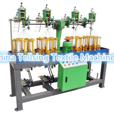 China proveedor elástico de calidad superior de China de la máquina del trenzado de la cuerda tellsing para hacer la correa, la tira, la honda, el cordón, la correa, la banda, la cinta etc. en venta
