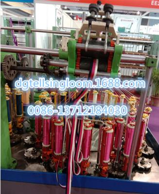 China proveedor de alta velocidad de calidad superior de China de la máquina del trenzado tellsing para hacer la correa, la tira, la honda, el cordón, la correa, la banda, la cinta etc. en venta