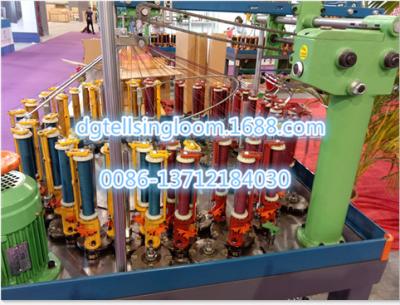 China proveedor de alta velocidad de calidad superior de China de la máquina del trenzado tellsing para hacer la correa, la tira, la honda, el cordón, la correa, la banda, la cinta etc. en venta