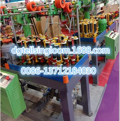 China proveedor de alta velocidad de calidad superior de China de la máquina del trenzado tellsing para hacer la correa, la tira, la honda, el cordón, la correa, la banda, la cinta etc. en venta