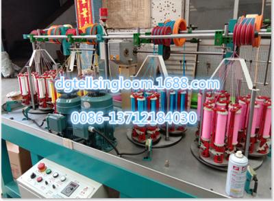 China proveedor de alta velocidad de calidad superior de China de la máquina del trenzado tellsing para hacer la correa, la tira, la honda, el cordón, la correa, la banda, la cinta etc. en venta