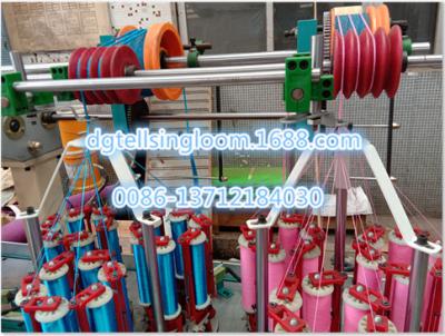 China proveedor de alta velocidad de calidad superior de China de la máquina del trenzado tellsing para hacer la correa, la tira, la honda, el cordón, la correa, la banda, la cinta etc. en venta