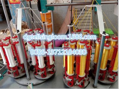 China proveedor de alta velocidad de calidad superior de China de la máquina del trenzado tellsing para hacer la correa, la tira, la honda, el cordón, la correa, la banda, la cinta etc. en venta