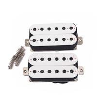 Powerful Alnico Magnet Pickup Set Dual Coil 6~7KΩ/Neck 7~8KΩ/Bridge DC china Powerful Alnico Magnet Pickup Set Dual Coil 6~7KΩ/Neck 7~8KΩ/Bridge DC