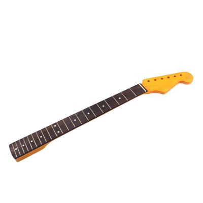 중국 Stratocaster Maple Neck ST Electric Guitar Neck Rosewood Fingerboard Abalone Shell Dot 판매용