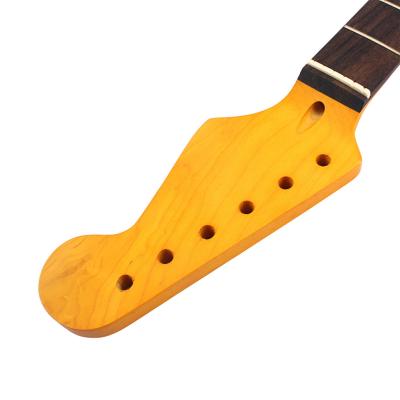 중국 Stratocaster Maple Neck ST Electric Guitar Neck Rosewood Fingerboard Abalone Shell Dot 판매용