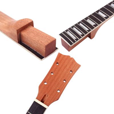 중국 22 Frets Gibson Les Paul Mahogany Neck Rosewood Fingerboard Headstock Truss Rod Adjust Natural Wood 판매용