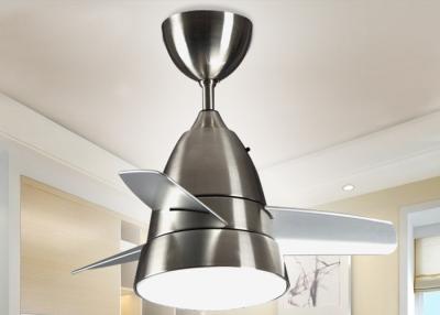 China Silver White 12W Modern LED Ceiling Fan Light Fixtures Indoor for Hotel for sale