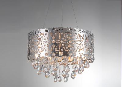 China Inoxidável roube a iluminação moderna do candelabro com o cristal para a cafetaria à venda