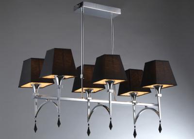 China Candelabro moderno da barra de café que leve 6 luzes E14 com máscara da tela à venda