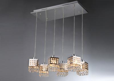 China 6 iluminação moderna do candelabro dos bulbos E27 que galvaniza o brilho alto à venda