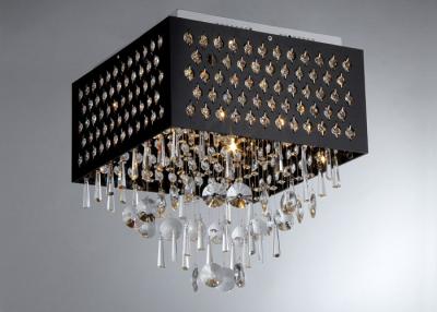 China Iluminação moderna do candelabro da sala de jantar preta que lustra com 220V à venda