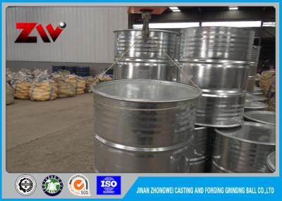 China HRC 60-68 chrome casting and forged grinding ball for gold mining for sale