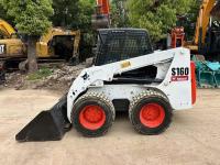 Quality Bobcat S160 Earth Moving Used Bobcat Skid Steer Loader Machinery Second Hand for sale