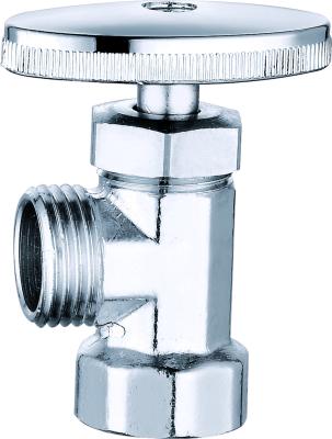 Cina Gli ABS trattano la fermata d'ottone d'ottone di angolo della valvola di angolo di HPB 57 PTFE cromata in vendita