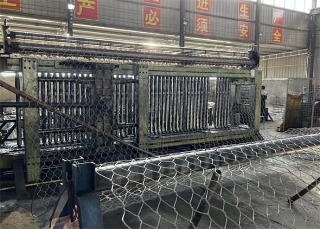 Galvanized Hexagonal Gabion Baskets for River Course and Embankment Protection