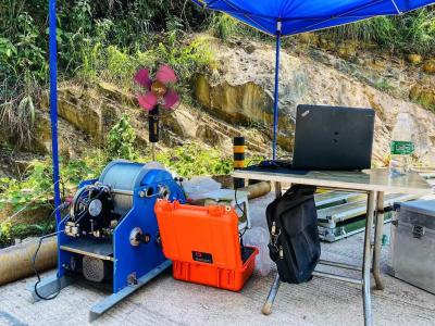 中国 経済的な掘削設備 0~9999.99m 持ち探査器の深さ 販売のため