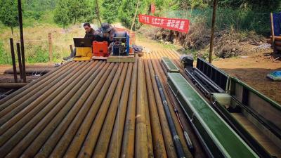 中国 経済的な掘削設備 0~9999.99m 持ち探査器の深さ 販売のため