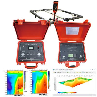 China WTEM Transient ElectroMagnetic Instrument voor geofysische exploratie en landmetingen op ondiepe oppervlakken Te koop