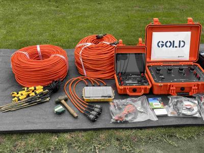 China Escáner de imágenes subterráneas Instrumento de medición ERT geofísico Cartógrafo de resistividad de la tierra profunda en venta