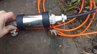 China Escáner de imágenes subterráneas Instrumento de medición ERT geofísico Cartógrafo de resistividad de la tierra profunda en venta