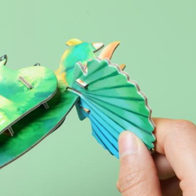 Китай Набор головоломки тем мозаики 4 картона ремесла DIY 3D рук Preschool продается