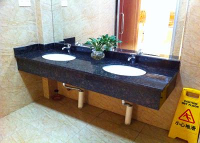 China Prefabricated Granite Overlay Countertops With Apron Skirting , Easy To Clean for sale