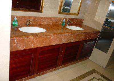 China Tea Rose Natural Prefab Vanity Tops 22