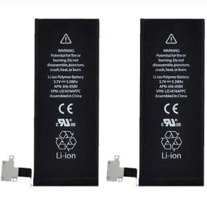Cina Doppia batteria standard della sostituzione di IC per piena capacità 1440mAh 3.7V dell'iPhone 5 in vendita