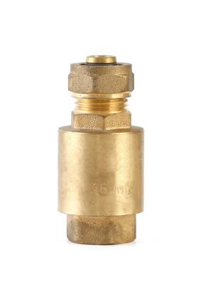 Cina Valvola di ritenuta d'ottone di modo dell'acqua inoffensiva l'una 1/2 Inch-4 misura multiuso in pollici in vendita