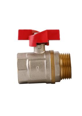 Cina Bene durevole termoresistente della valvola a sfera di acciaio inossidabile di CW617N HPB59-3 in vendita