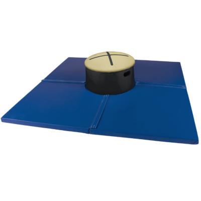 Chine Gymnase flexible de tapis d'accident de pliage de Polyfoam d'entraîneurs de pommeau de gymnastique pour des enfants à vendre