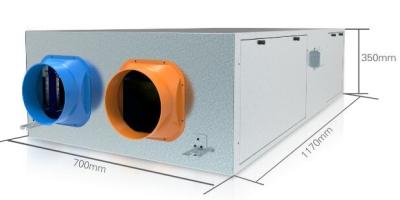 China Wireless Controlled 471CFM Commercial ERV System for sale
