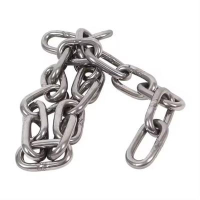 Long Service Life Customized DIN763 766 304 316 Stainless Steel Link Chain for