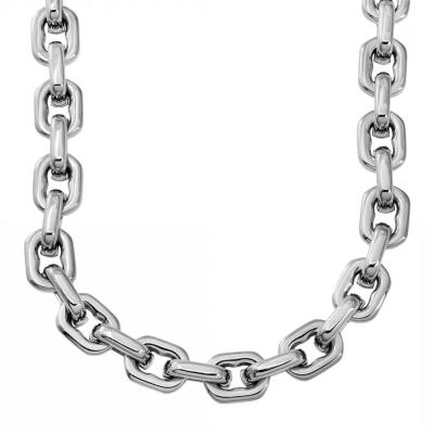 Marine Twisted Link Transport Chain in Stainless Steel for Strong Bearing