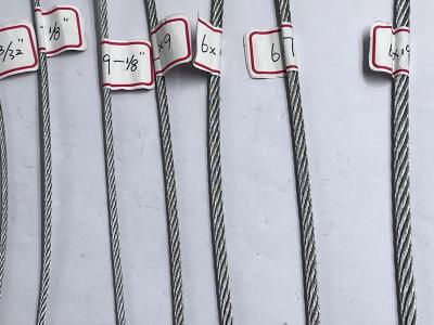 중국 7X19 9mm 진열 스테인리스 스틸 와이어 로프 케이블 의류 라인 및 ISO 인증 판매용