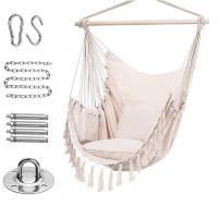 Quality Hanging Chair Garden Outdoor Hammock Camping With Wooden Hammock Chair Boho Hammock for sale