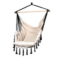 Quality Black and white Hammock Swing Chairs Outdoor indoor hanging chair Hammock for sale