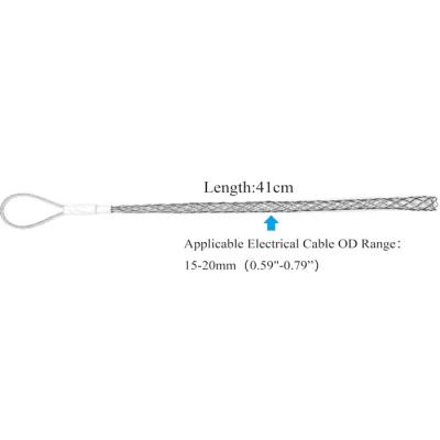 중국 270mm 메시 길이 케이블 당기는 손잡이 라소 안전하고 안전한 케이블 설치를 위해 판매용