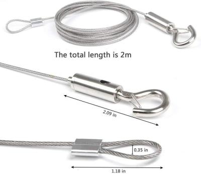 Chine Non allié 5/32 7x19 câble galvanisé de câble de fil d'aéronef de 500 pieds bobine pour le levage à vendre