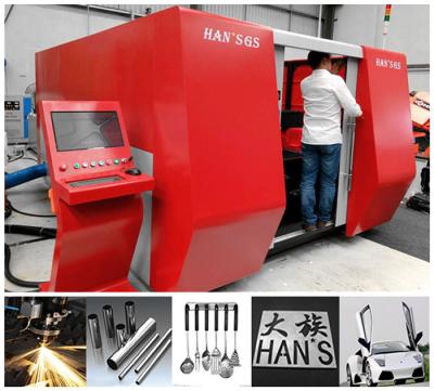 Cina L'attrezzatura brevettata 4 di taglio del acciaio al carbonio di CNC cronometra più velocemente della CO2 quelli in vendita