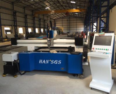 China El cortador plateado de metal de HANS GS y el cortador del laser del tubo se utiliza en fábrica del cliente en venta