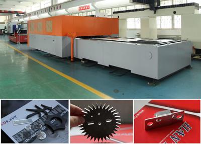 China Cortador del laser de la fibra de 60 herzios para el proceso de la chapa/la cortadora del laser del tubo en venta