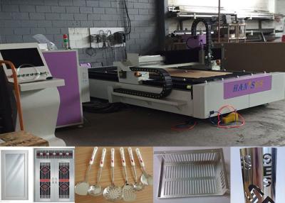 China Cortadora del laser de la fibra 1000W del CNC para el acero de carbono 2500*1300M M en venta