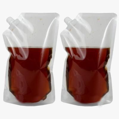 Cina Il succo diritto puro dell'acqua potabile 240ml/becco liquido insacca con il tappo superiore in vendita