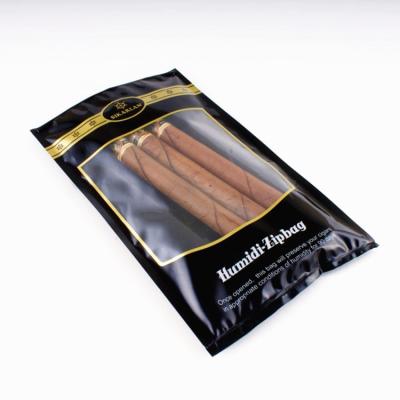Cina Borsa di plastica del Humidor di Fuente del commestibile con la piccola chiara finestra in vendita
